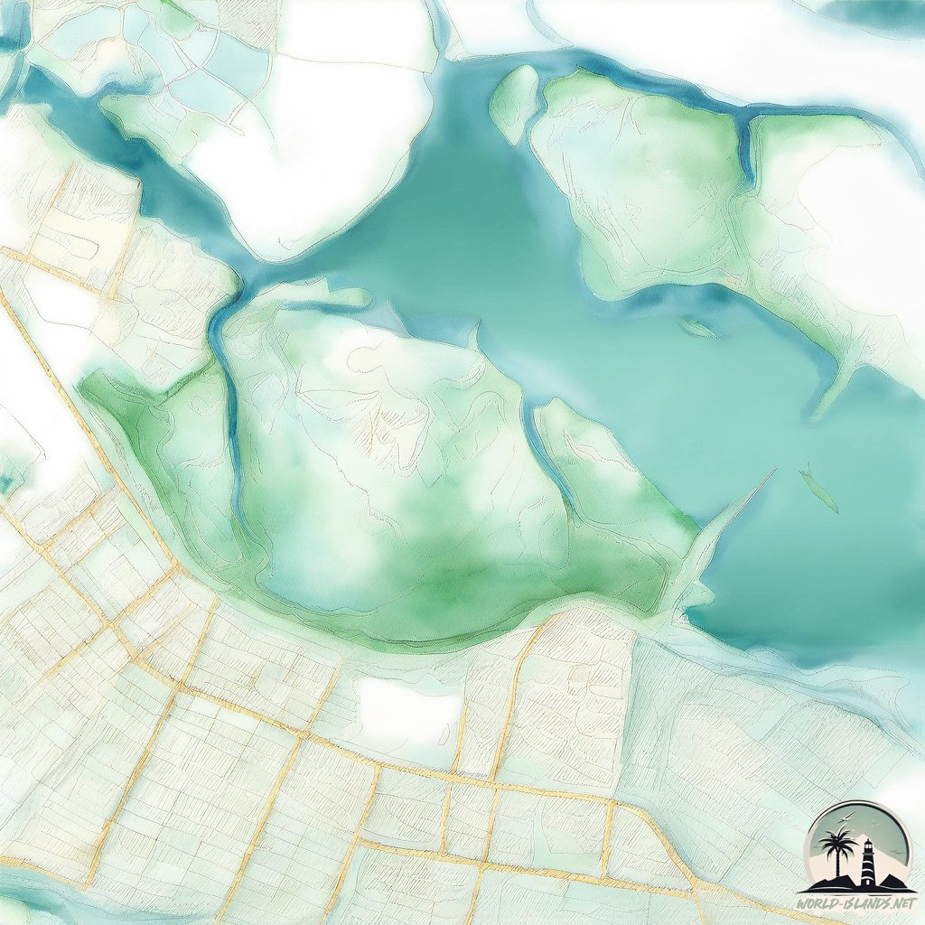 Eastern mangrove Lagoon - World Islands
