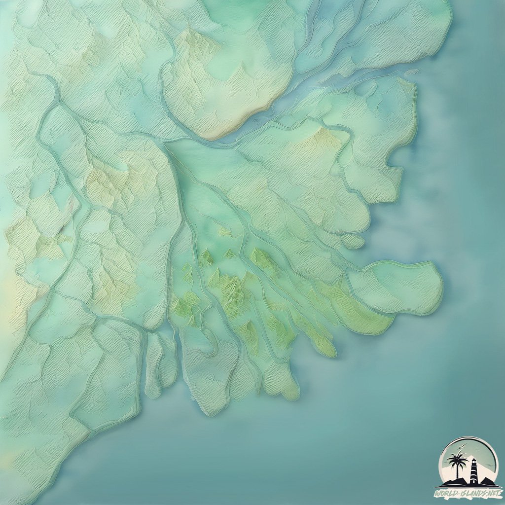 Mahakam River Delta - World Islands