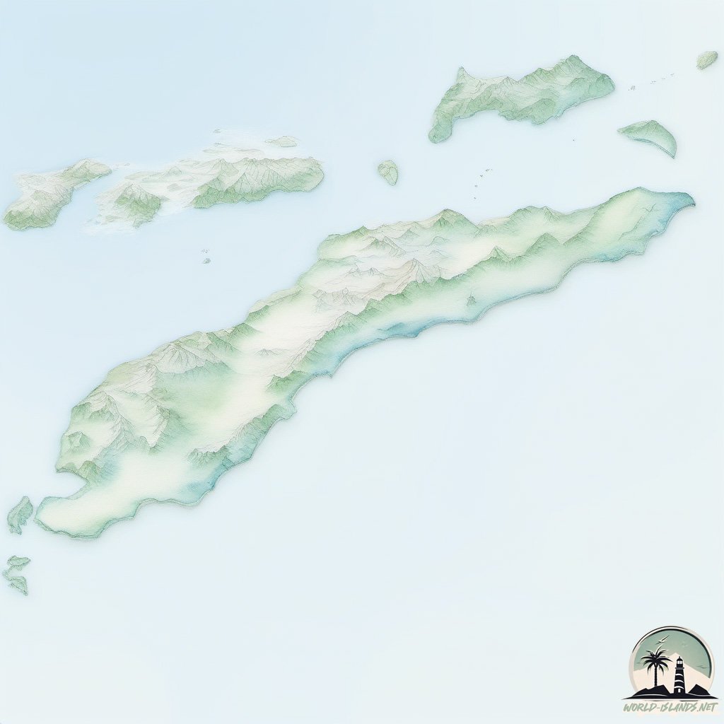 Timor - World Islands